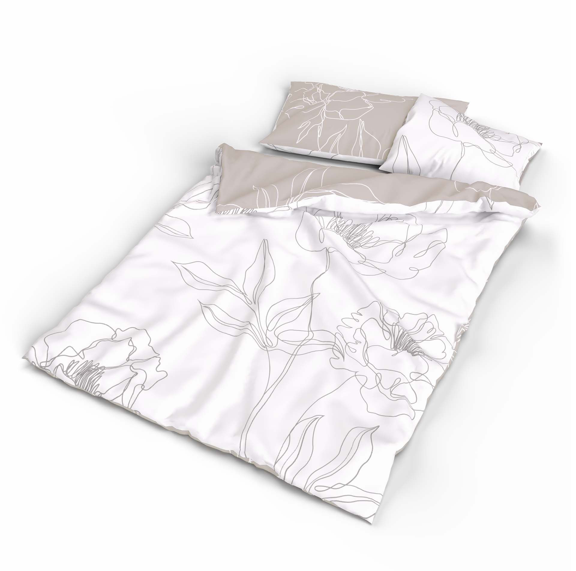 Lotus Création Bettwäsche Satin Mavis Edler Schlafkomfort